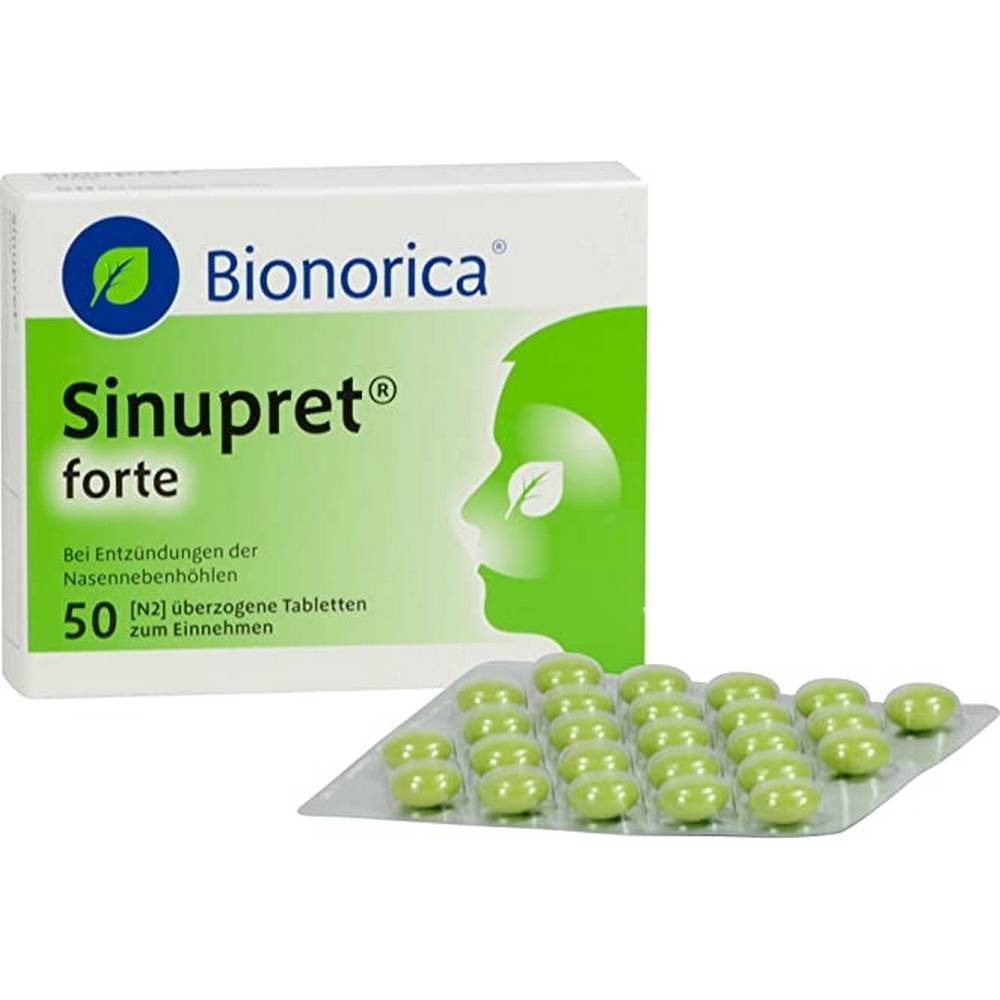 SINUPRET forte coated tablets, 50 pcs - World Wide Shop