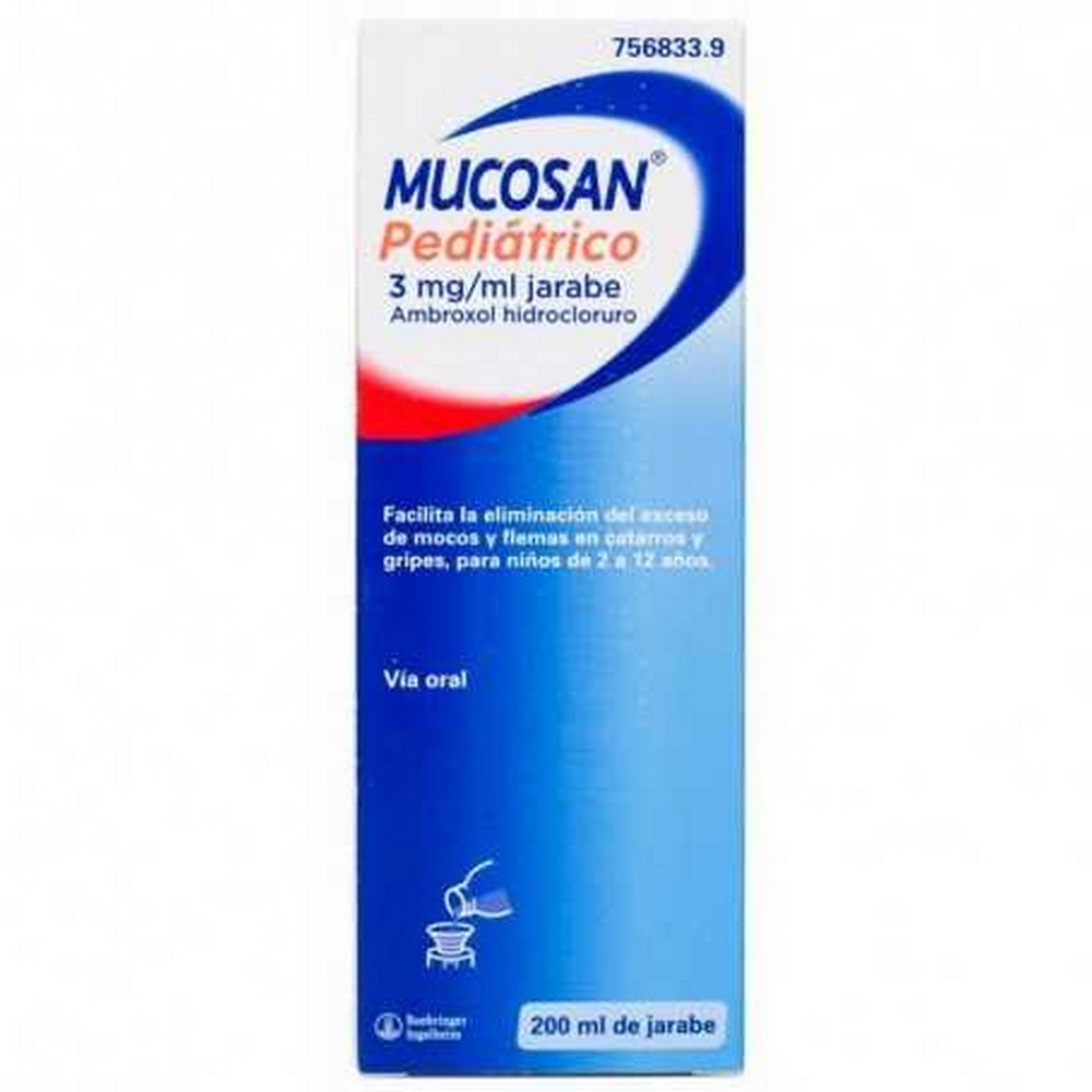 Mucosan Pediatric 3 MG/ ML Syrup 200 ML - World Wide Shop