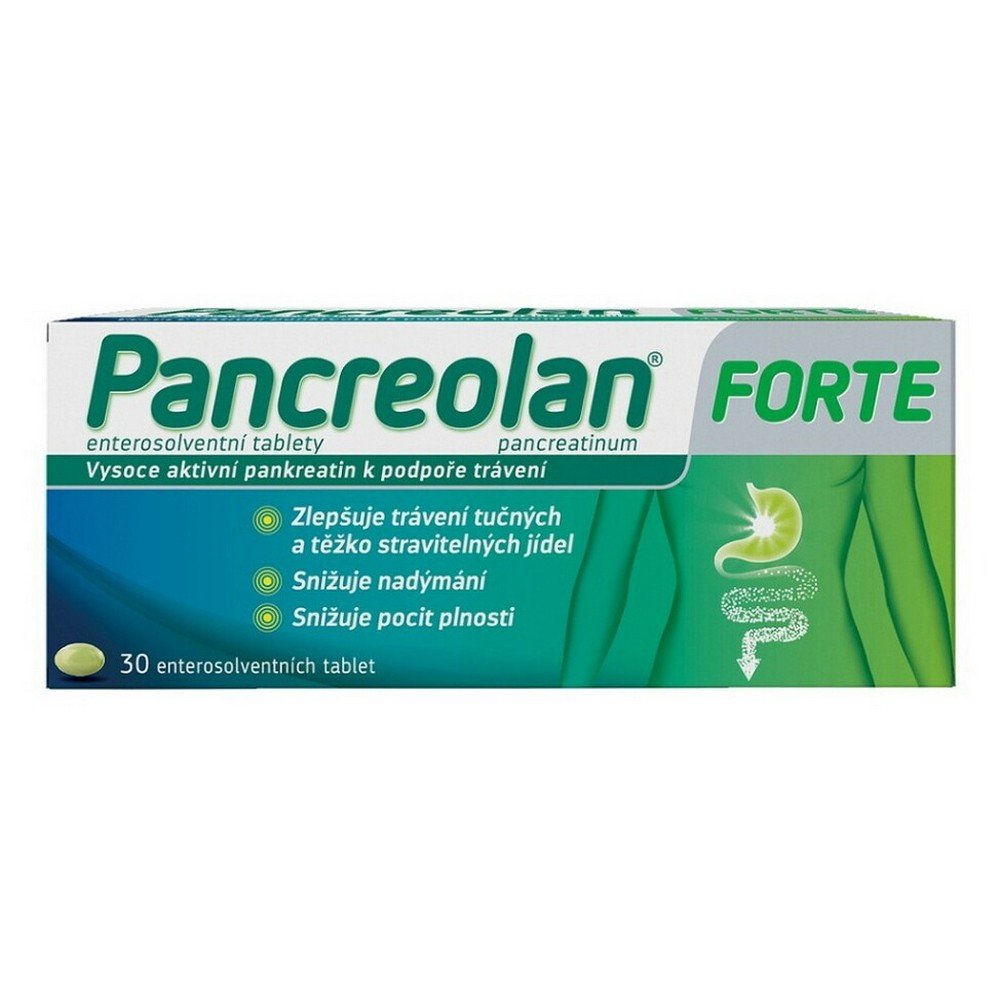 Pancreolan Forte 30 Tablets – Digestive Enzyme Support