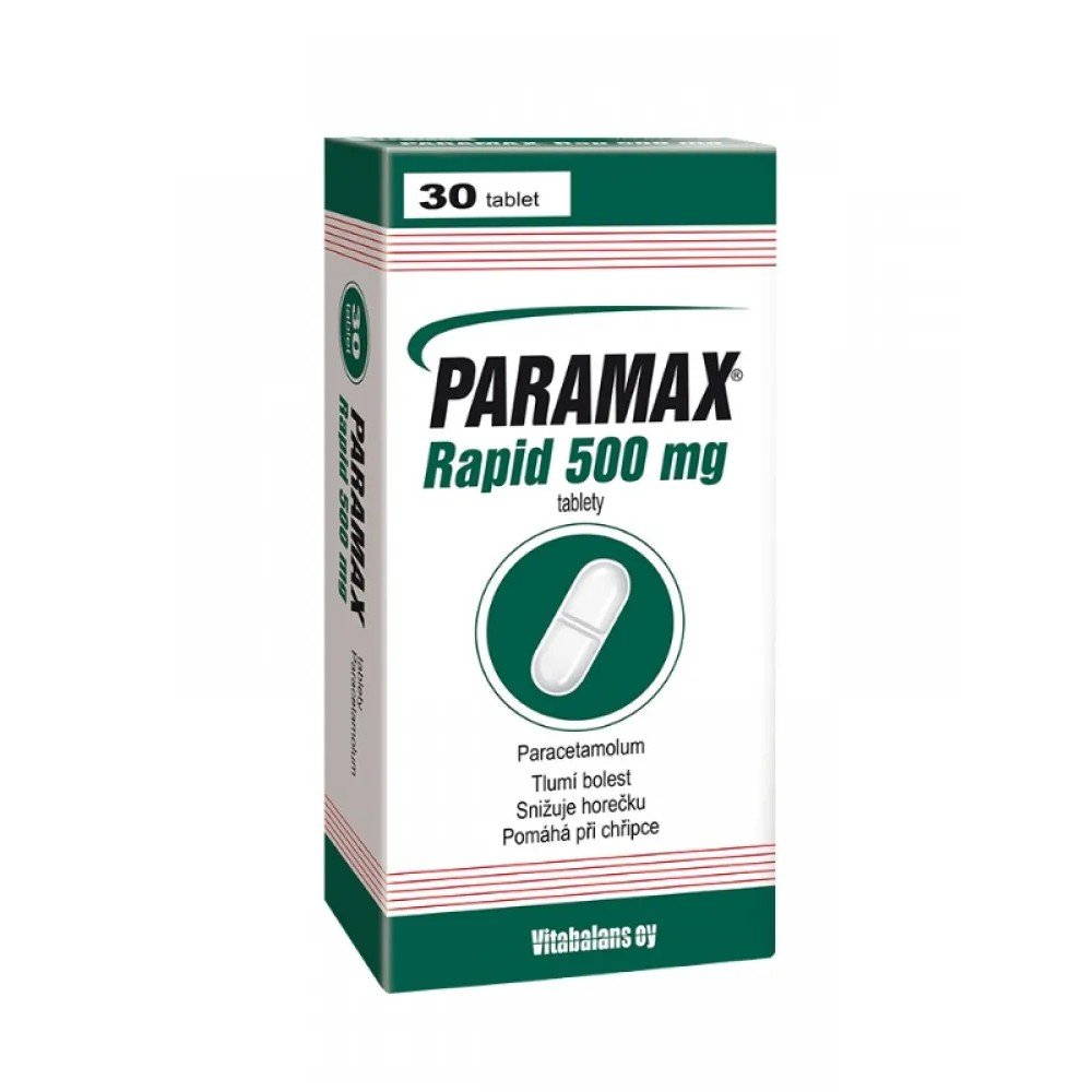 PARAMAX Rapid 500 mg 30 tablets,PARAMAX Rapid 500 mg 30 Tabletten ...